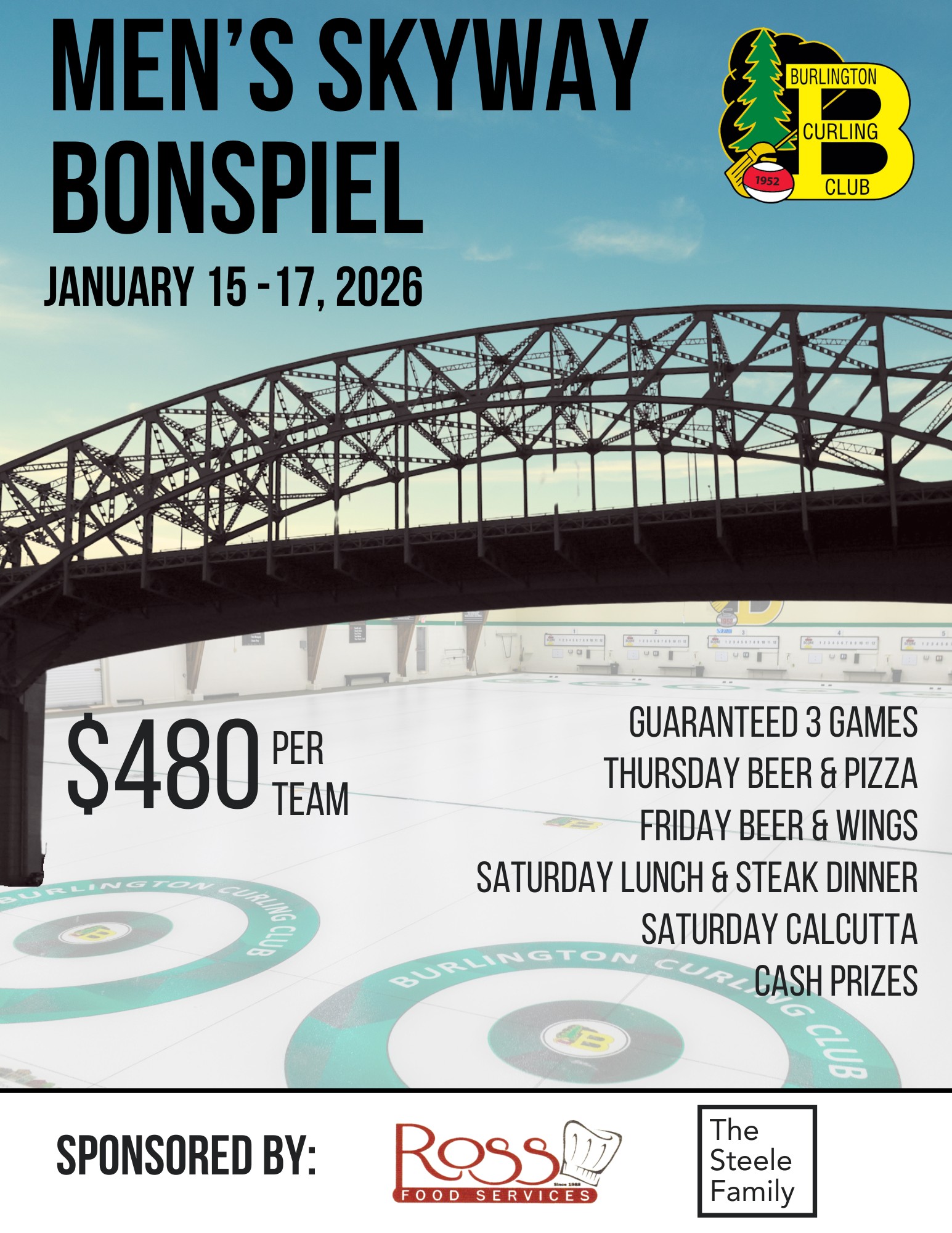 Burlington Curling Club - 2026 Men's Skyway Bonspiel-Bonspiels